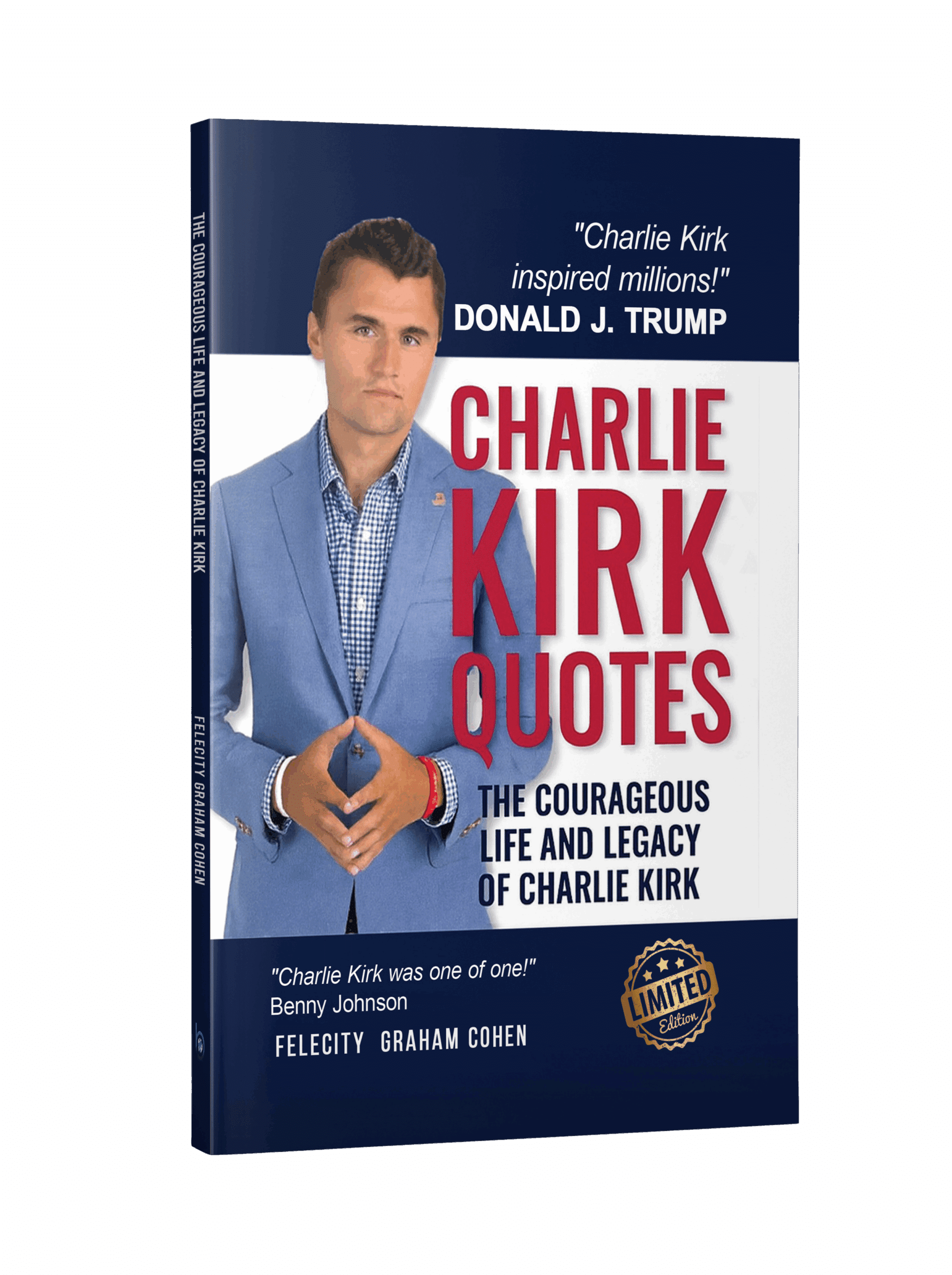 Charlie Kirk Quotes Available NOW Everywhere Books are Sold Announces ...